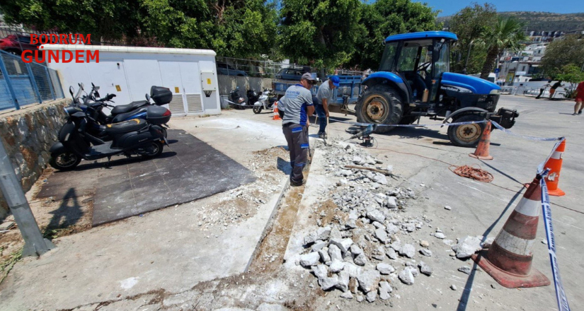 Belediye Ekipleri Sahada - Bodrum Gündem